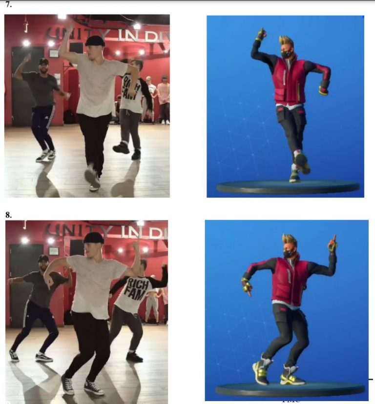 Fortnite Emotes Don't Infringe Dance Choreography-Hanagami v. Epic ...